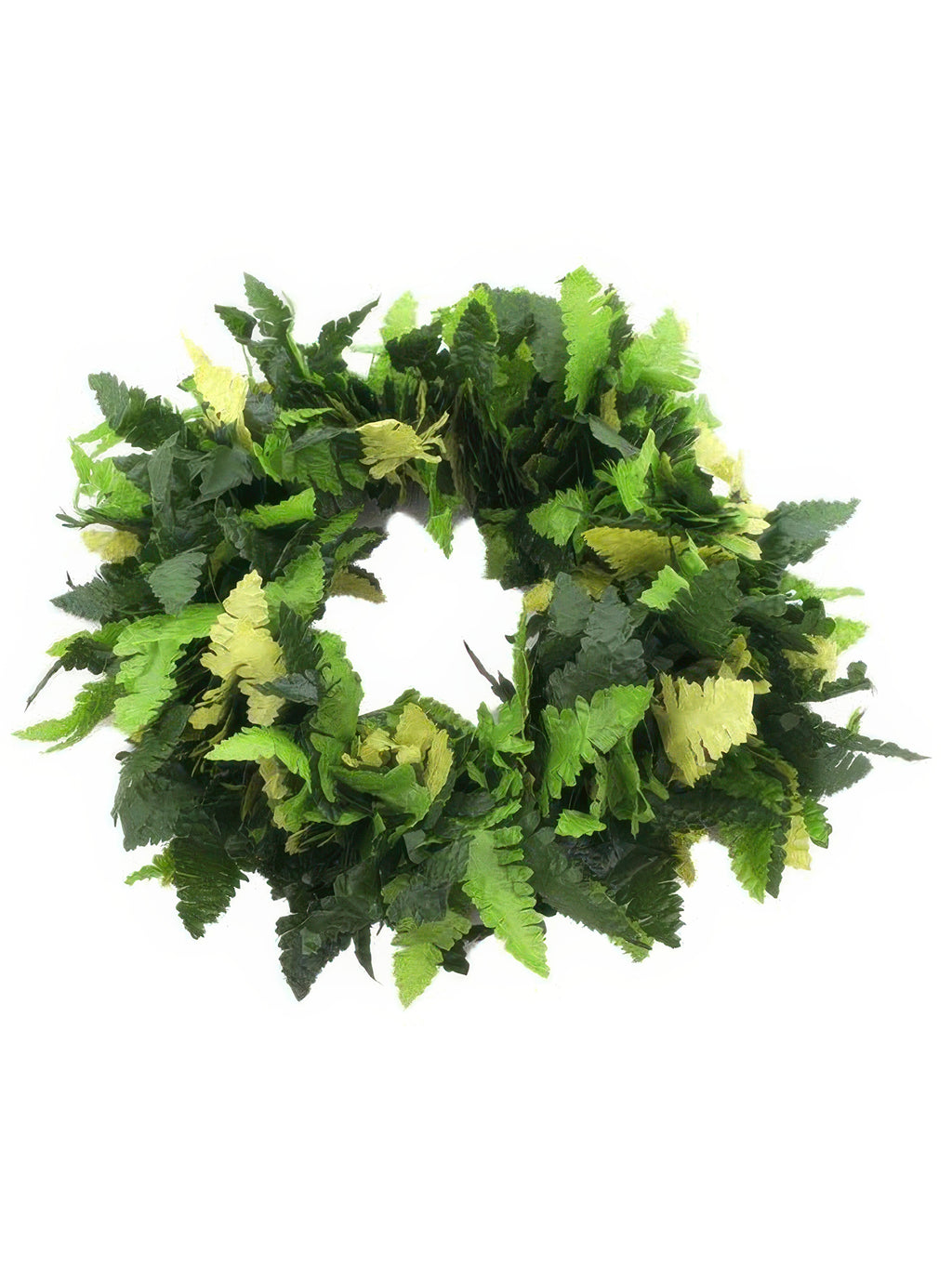 Ka Makani - 2-tones Green Kupukupu Fern Double Headband (Haku Lei ...